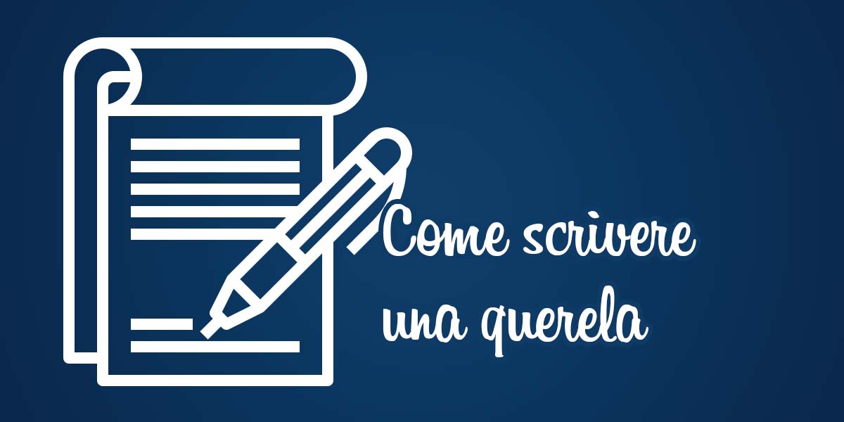 Come scrivere una querela per truffa